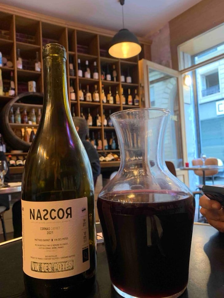 Nascor X Matthieu Barret - Posted natural wine by arijeet - Raisin