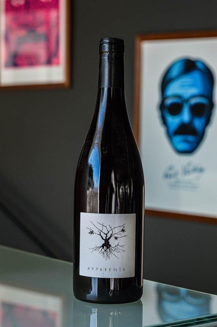 Apparente - Rouge - Chateau Puech redon - Cyril Cuche - Raisin.