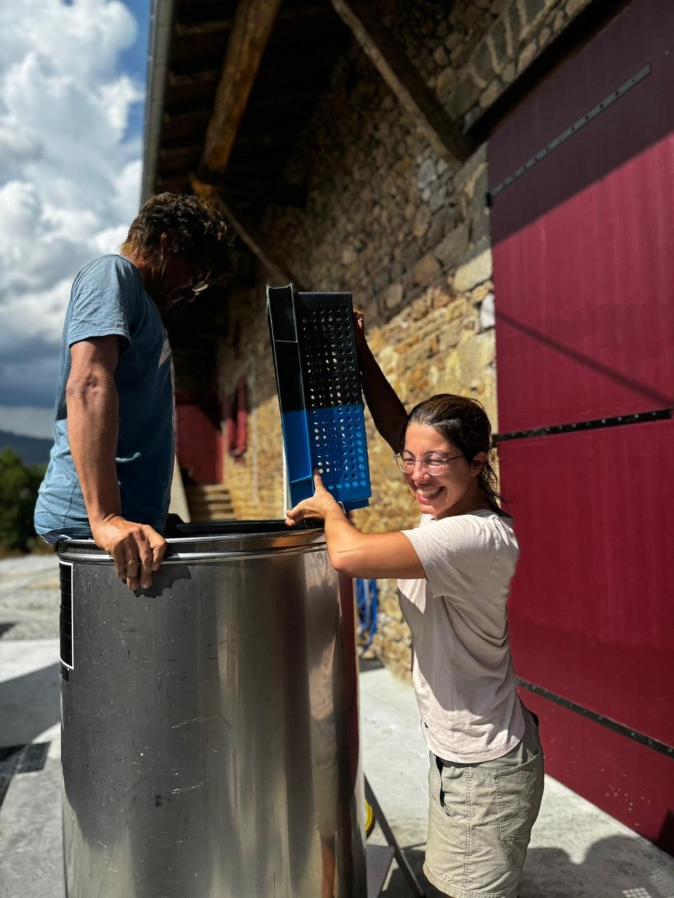 Domaine Les Volets Rouges - Antoine Vettes & Marie Aslanian - Raisin