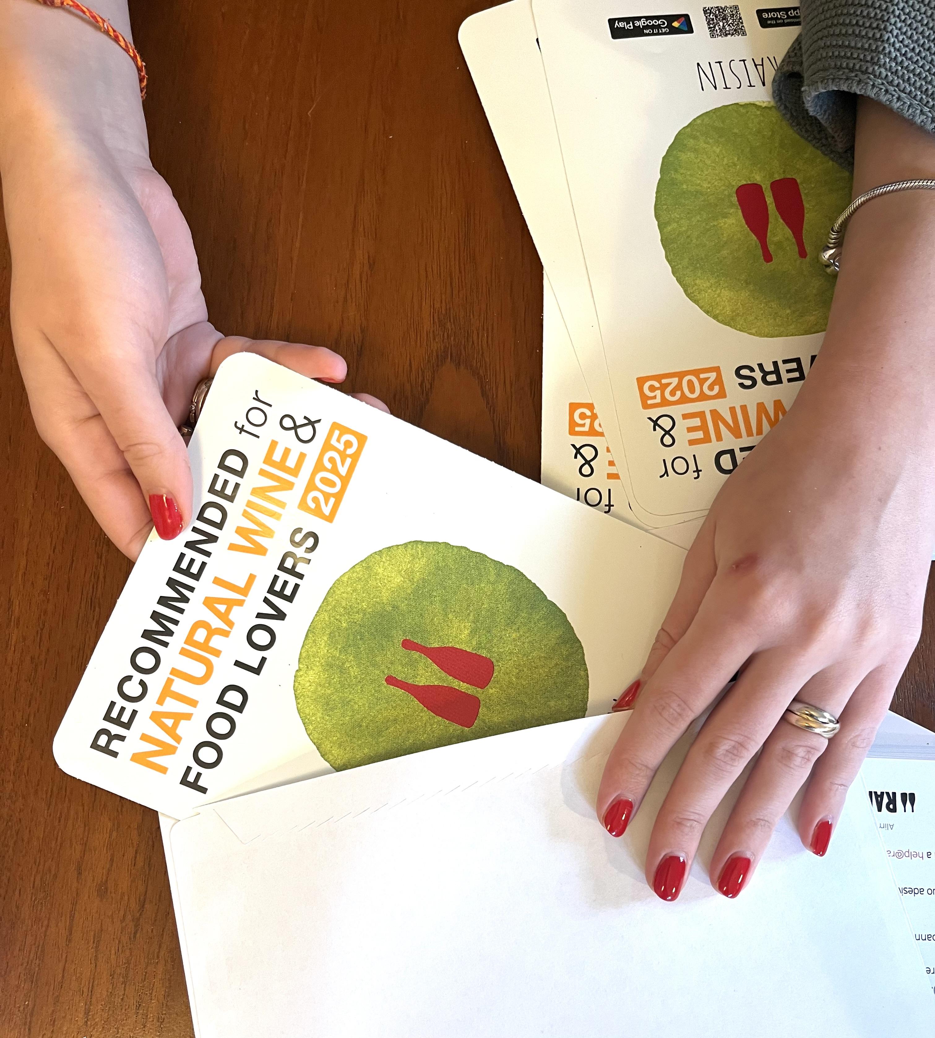 Raisin Storefront Sticker for 2025