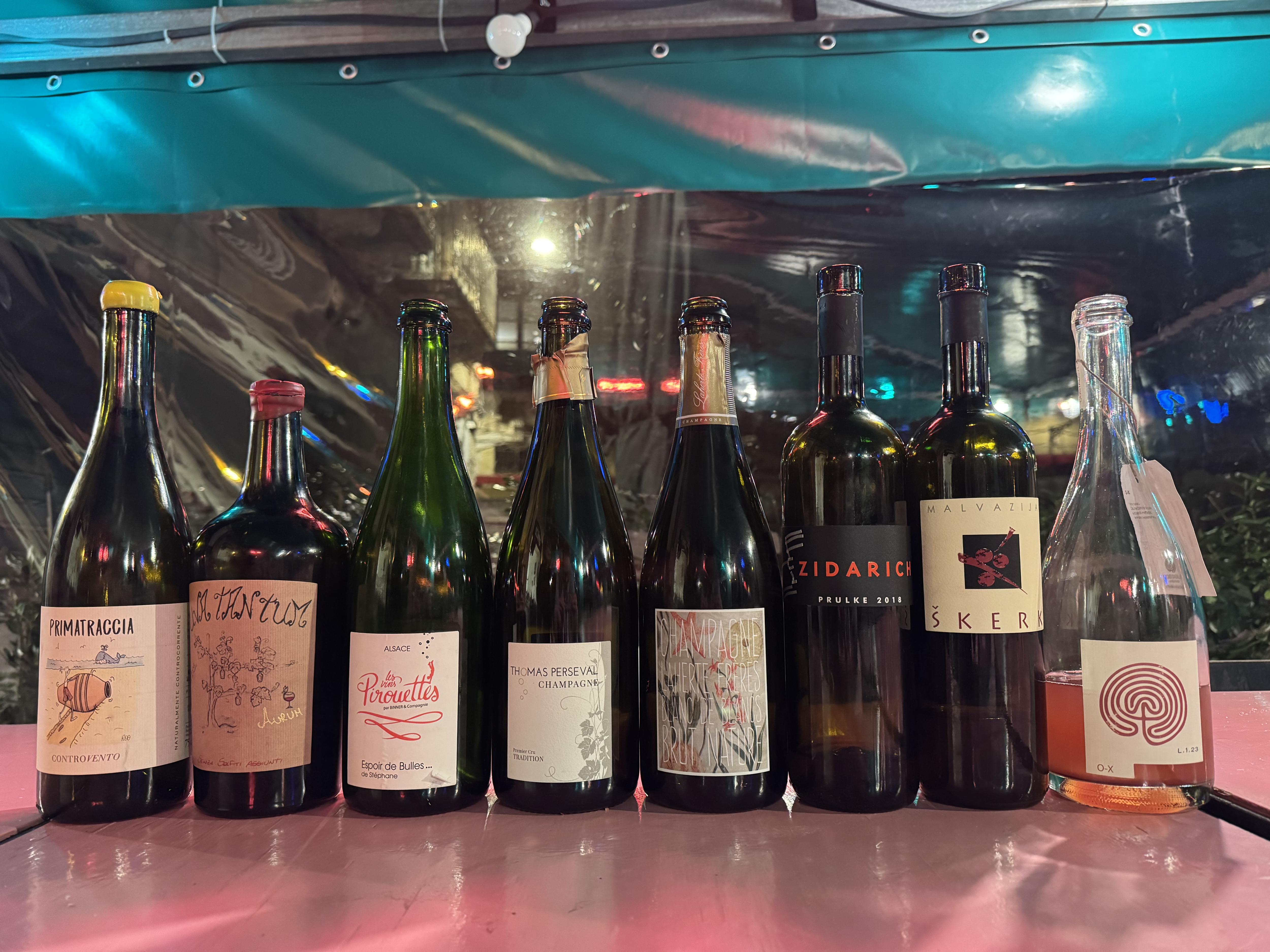 Natural Wines at Cappuccio Pesce Fresco in Syracuse - Raisin