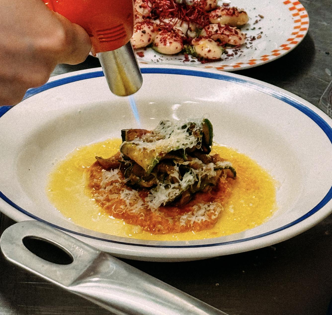 Courgettes Roties - Posted food by La Cave d’Enfer - Raisin