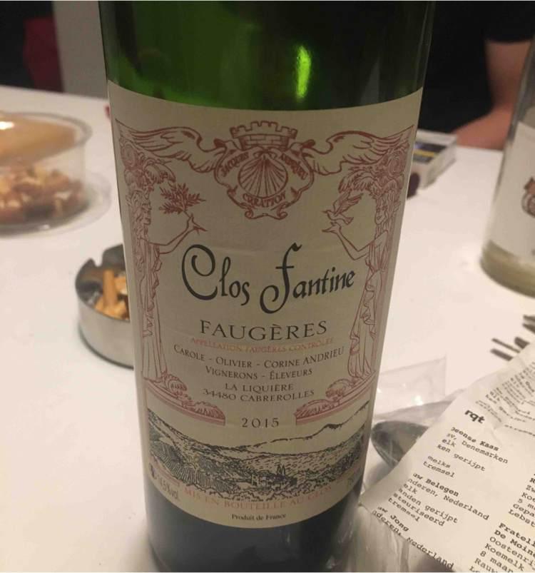 Faugères - Posted natural wine by teunp4 - Raisin