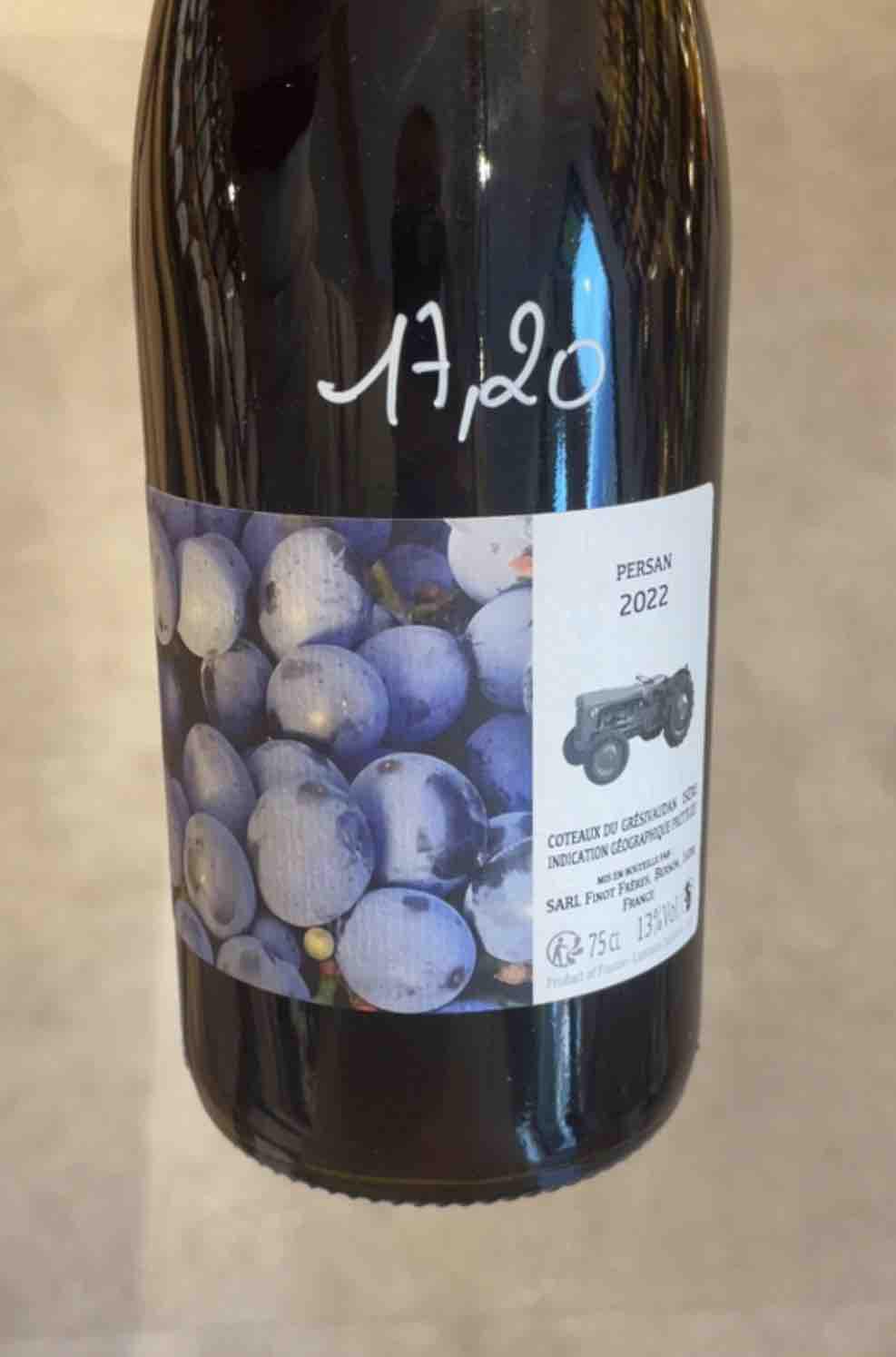 Persan - Domaine Finot - by A Tous Vins